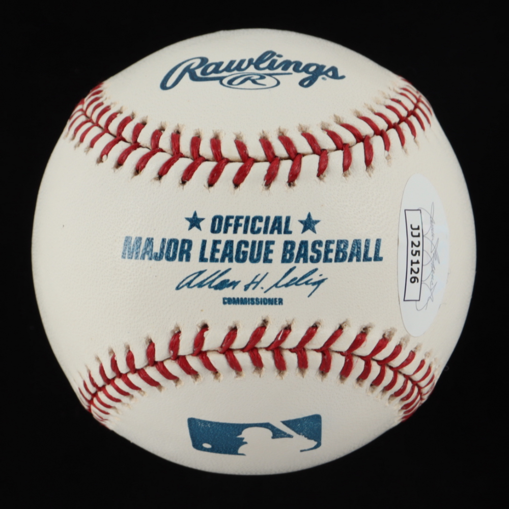 Charlie Silvera Signed OML Baseball Inscribed "6 W.S. Rings" (JSA COA ...