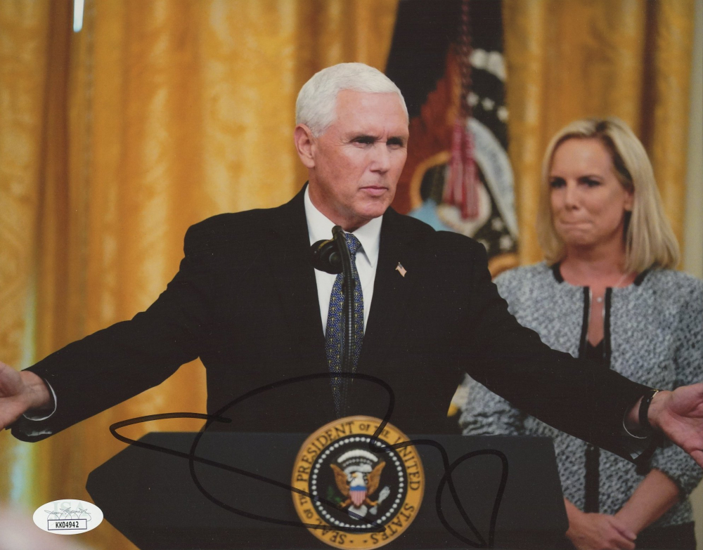 Mike Pence Signed 8x10 Photo (JSA) | Pristine Auction