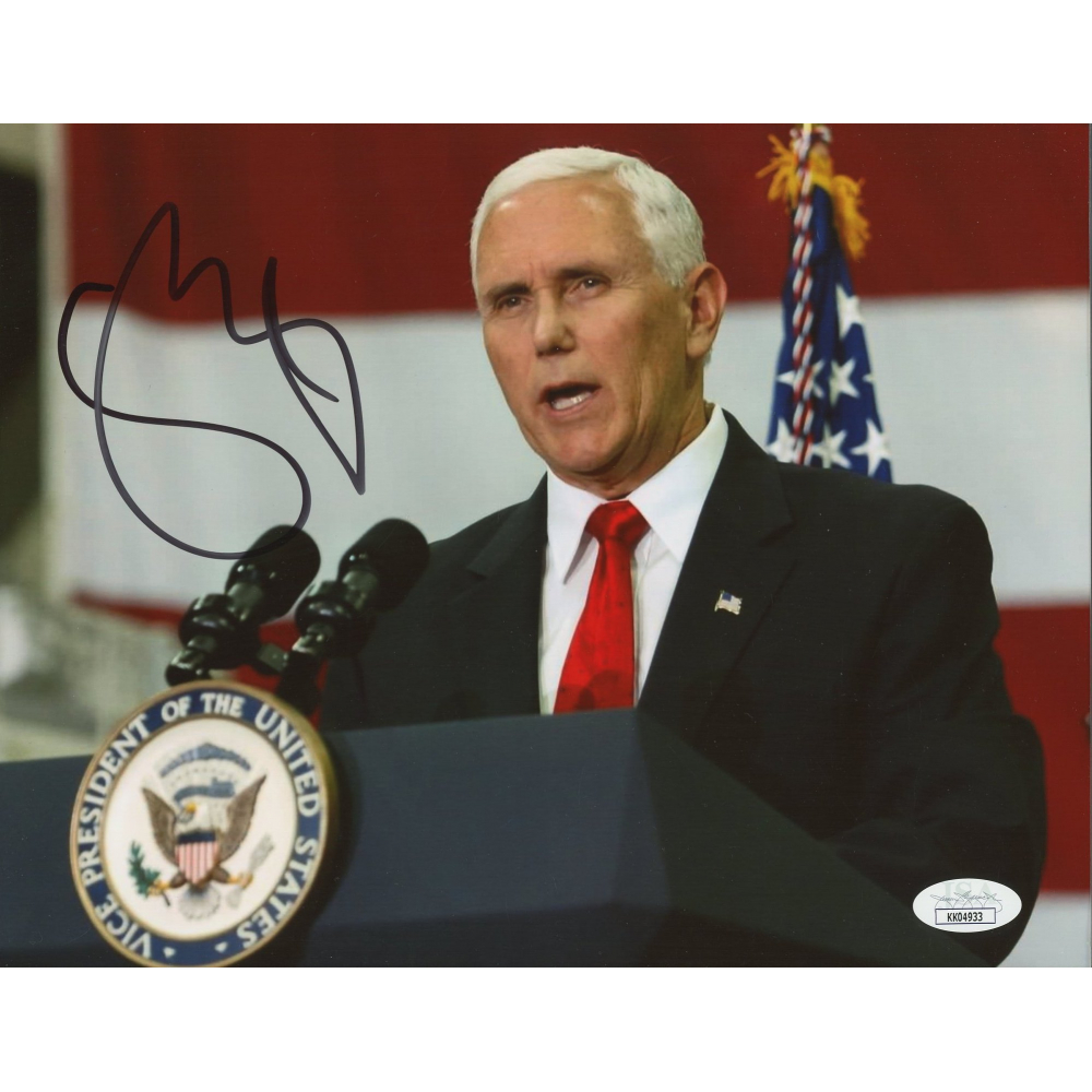 Mike Pence Signed 8x10 Photo (JSA) | Pristine Auction