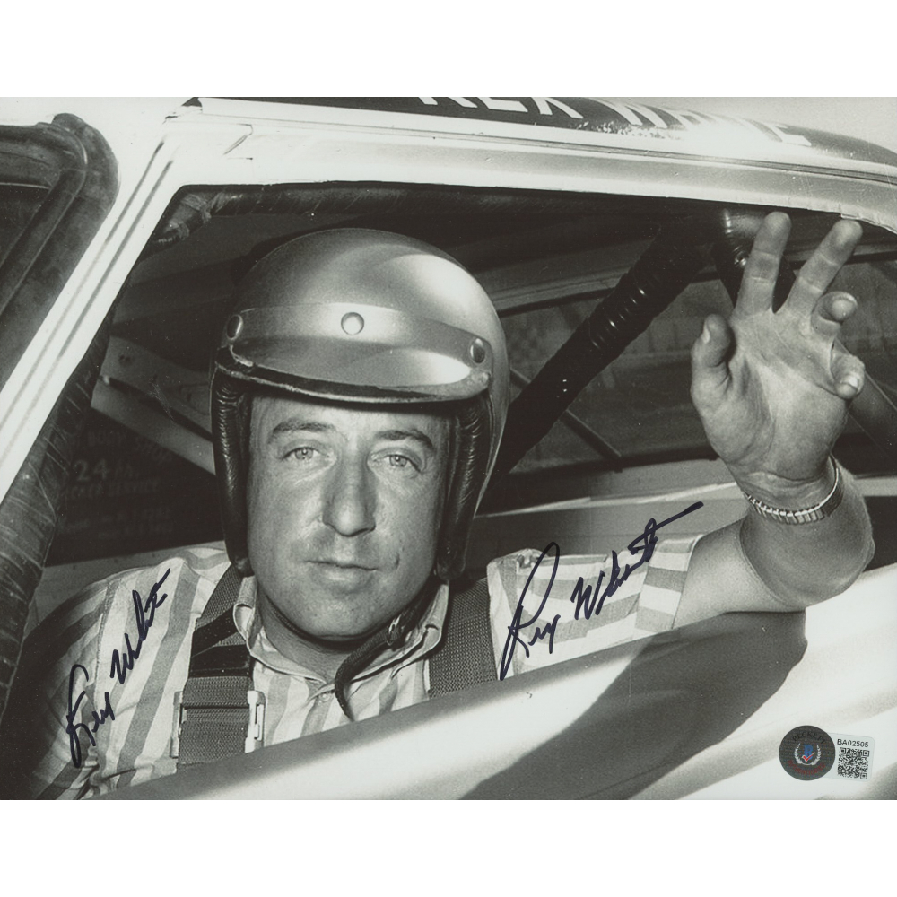 Rex White Signed NASCAR 8x10 Photo (Beckett COA) | Pristine Auction