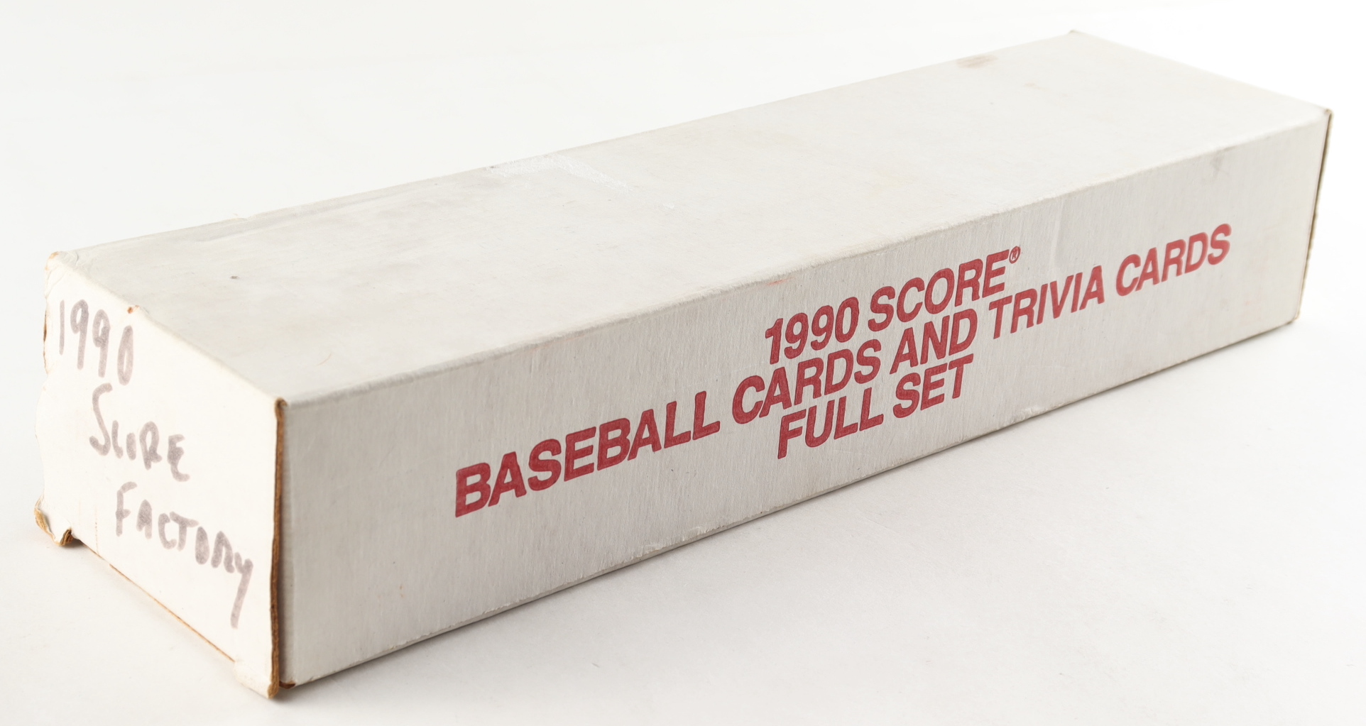 1990 Score Baseball Complete Set of (722) Cards with Ryne Sandberg ...