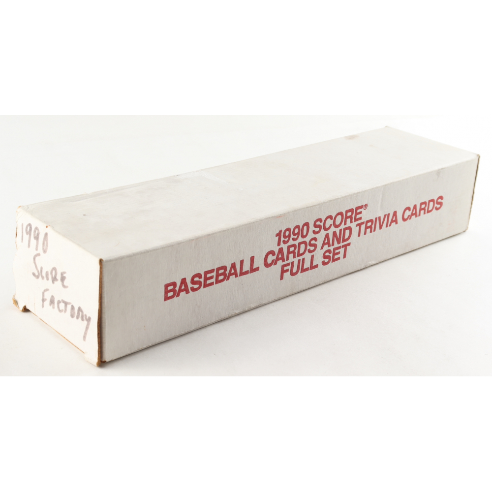 1990 Score Baseball Complete Set of (722) Cards with Ryne Sandberg ...