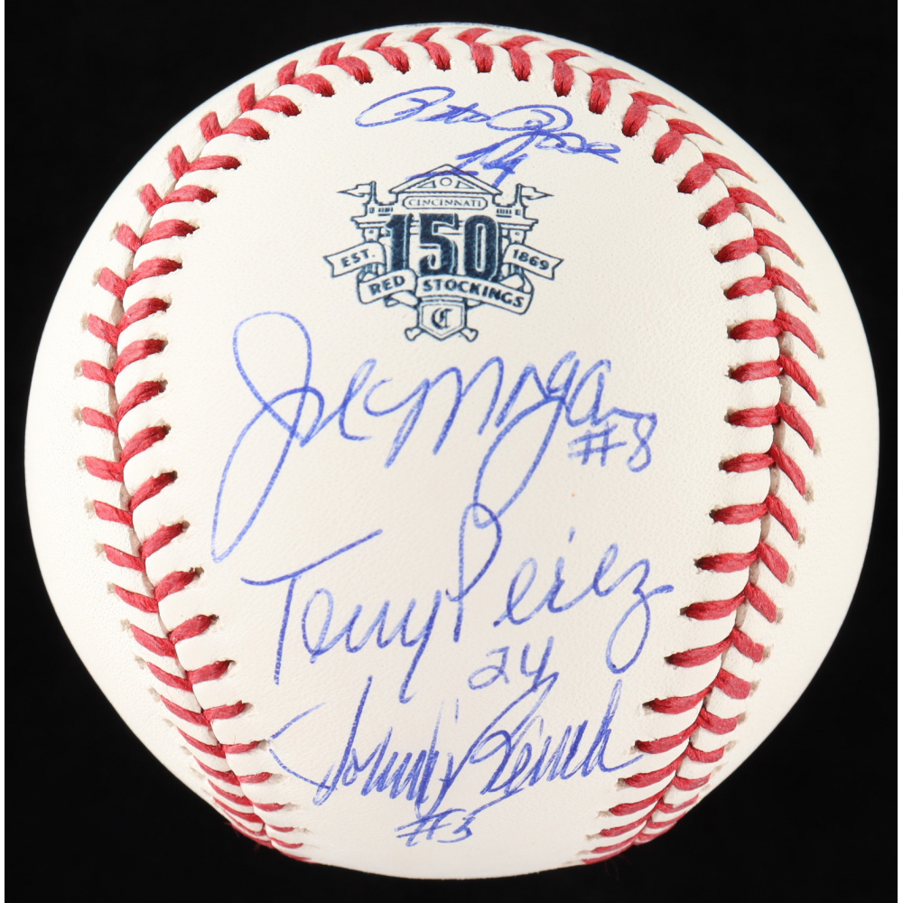 Reds LE "Big Red Machine" OML Baseball Signed by (4) with Joe Morgan ...