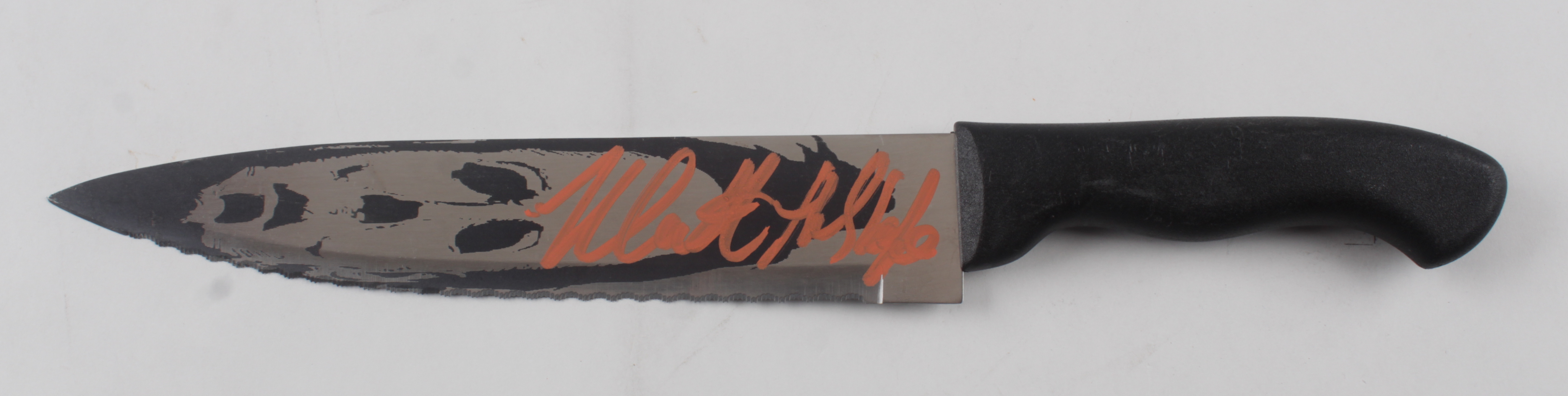 Nick Castle Signed "Halloween" Stainless Steel Knife Inscribed "The ...
