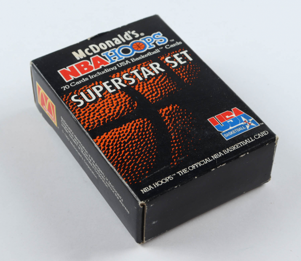 1992 LE McDonald's NBA Hoops Superstar Set with (70) Cards | Pristine ...