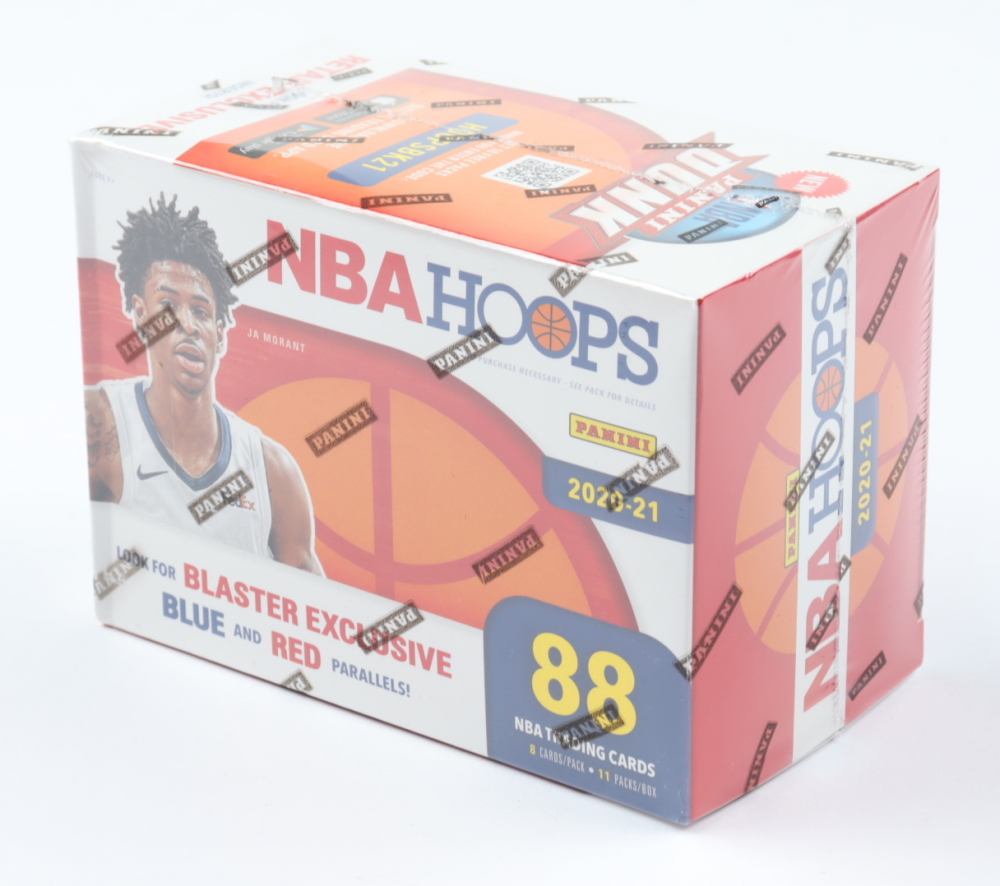 2020-21 Panini NBA Hoops Basketball Blaster Box with (11) Packs ...