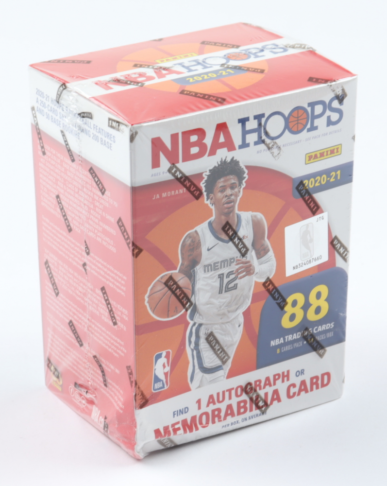 2020-21 Panini NBA Hoops Basketball Blaster Box with (11) Packs ...
