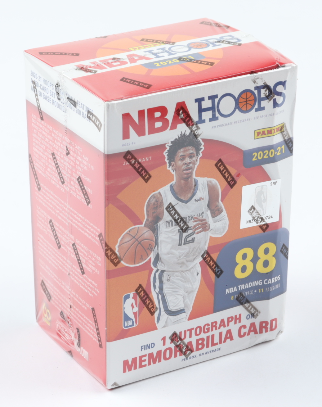 2020-21 Panini NBA Hoops Basketball Blaster Box with (11) Packs ...