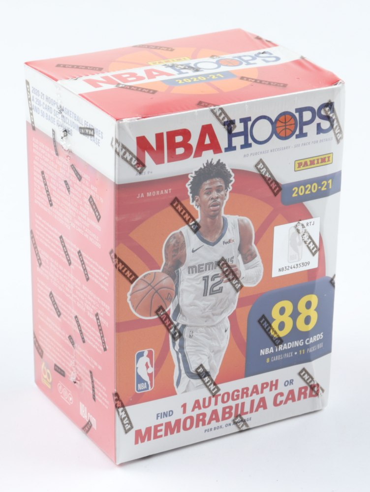 2020-21 Panini NBA Hoops Basketball Blaster Box with (11) Packs ...