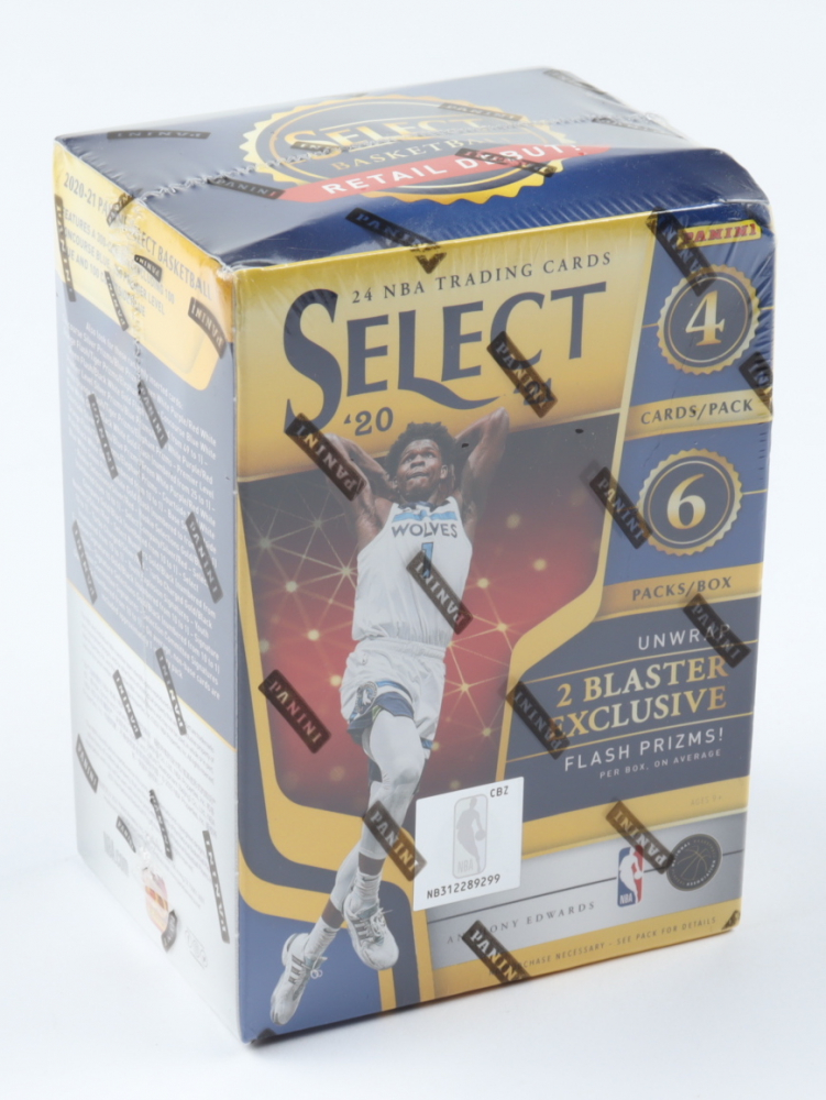 2020-21 Panini Select NBA Basketball Blaster Box with (6) Packs ...