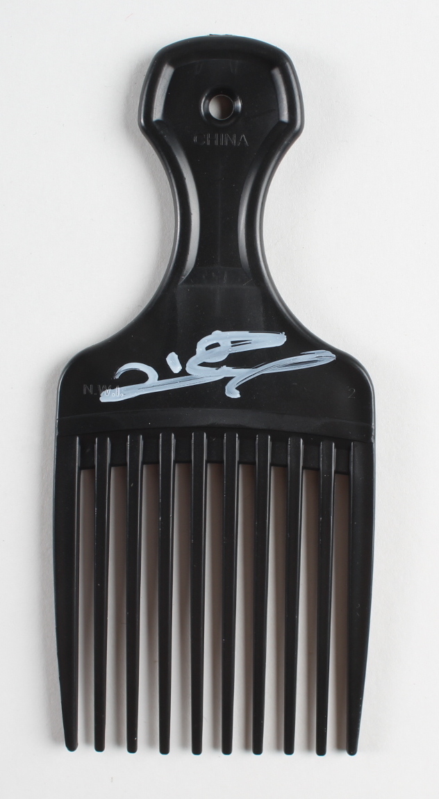 Tim Russ Signed "Spaceballs" Hair Pick (JSA Hologram) (See Description ...