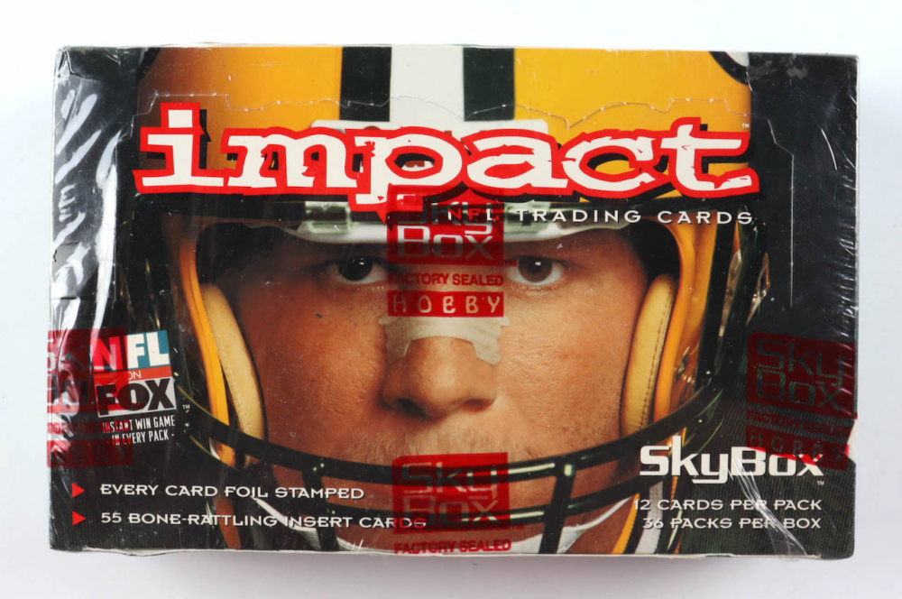 1995 Skybox Impact Football Hobby Box of (36) Packs | Pristine Auction