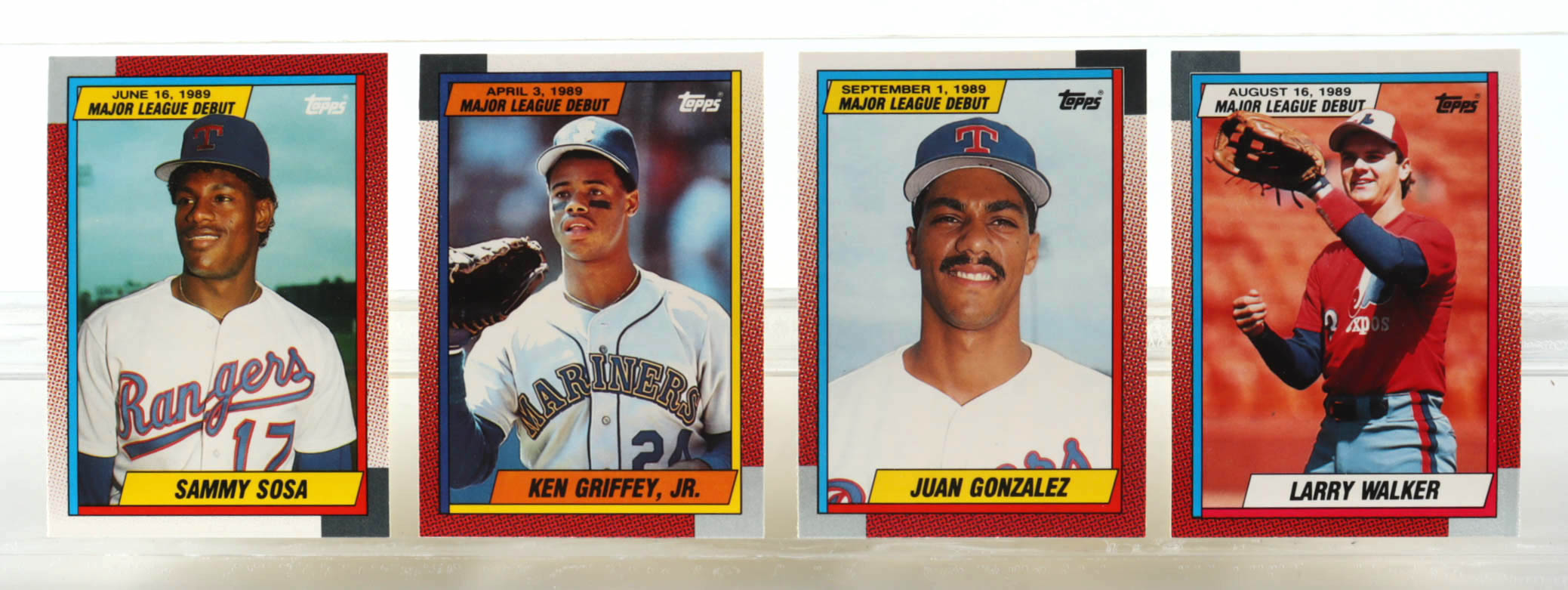 1990 Topps Baseball Debut '89 Complete Set of (150) Cards with Ken ...
