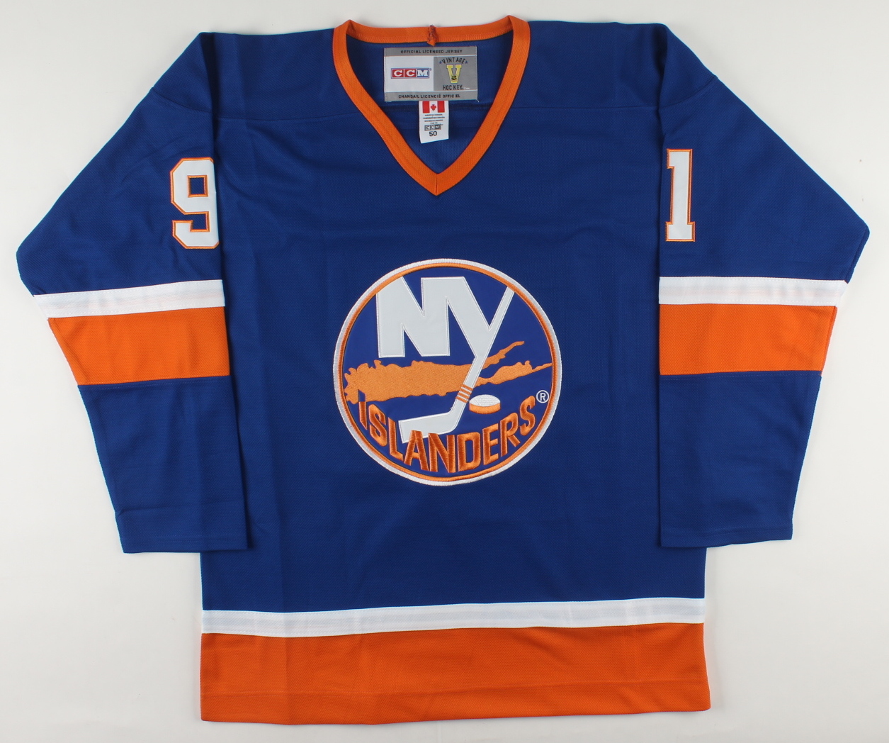 Butch Goring Signed Islanders Jersey Inscribed "4x Stanley Cup" (JSA ...