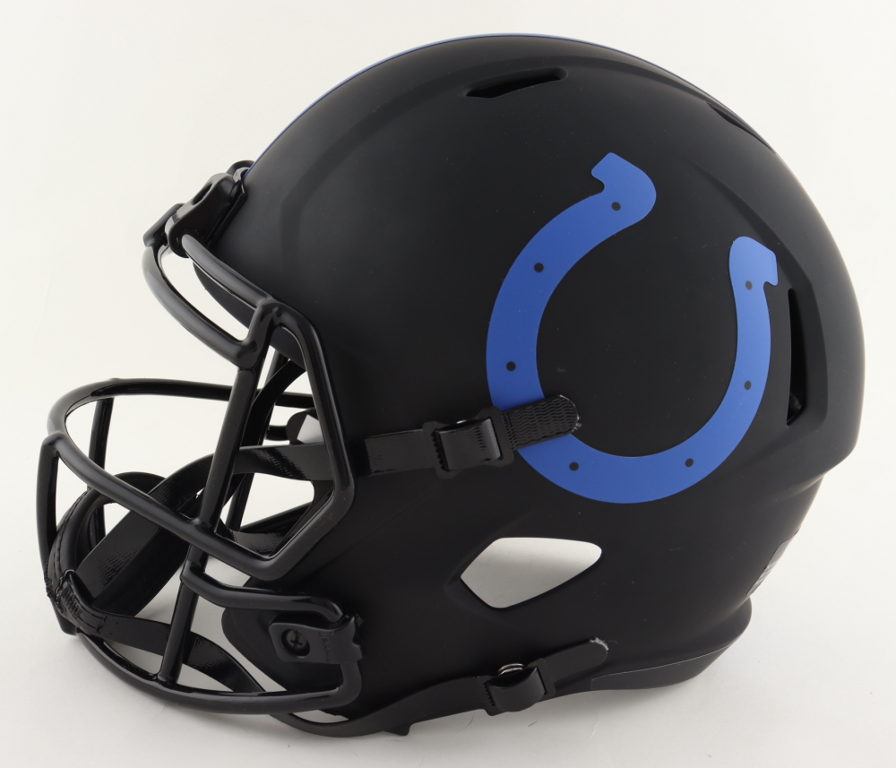 Jonathan Taylor Signed Colts Full-Size Eclipse Alternate Speed Helmet ...
