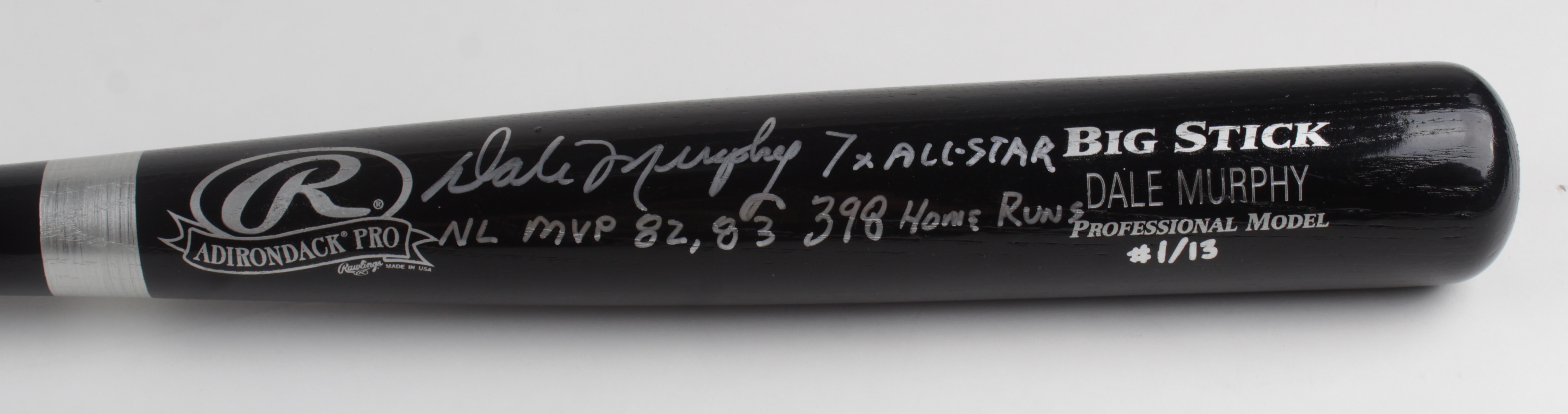 Dale Murphy Signed LE Rawlings Big Stick Player Model Baseball Bat ...