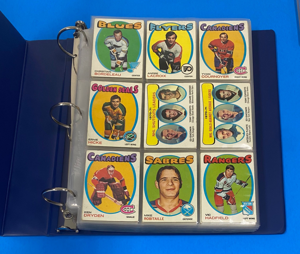 1971 Topps Hockey Complete Set of (132) Cards with Ken Dryden #45 RC ...