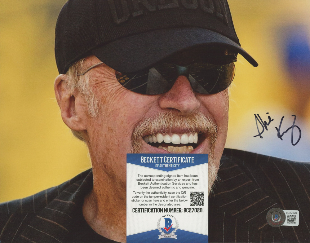 Phil Knight Signed 8x10 Photo (Beckett COA) | Pristine Auction