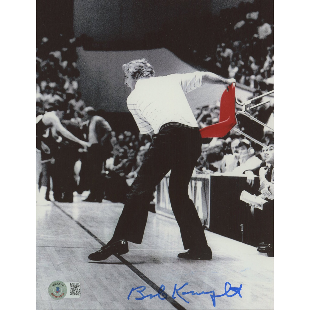 Bobby Knight Signed Indiana Hoosiers 8x10 Photo (Beckett COA ...