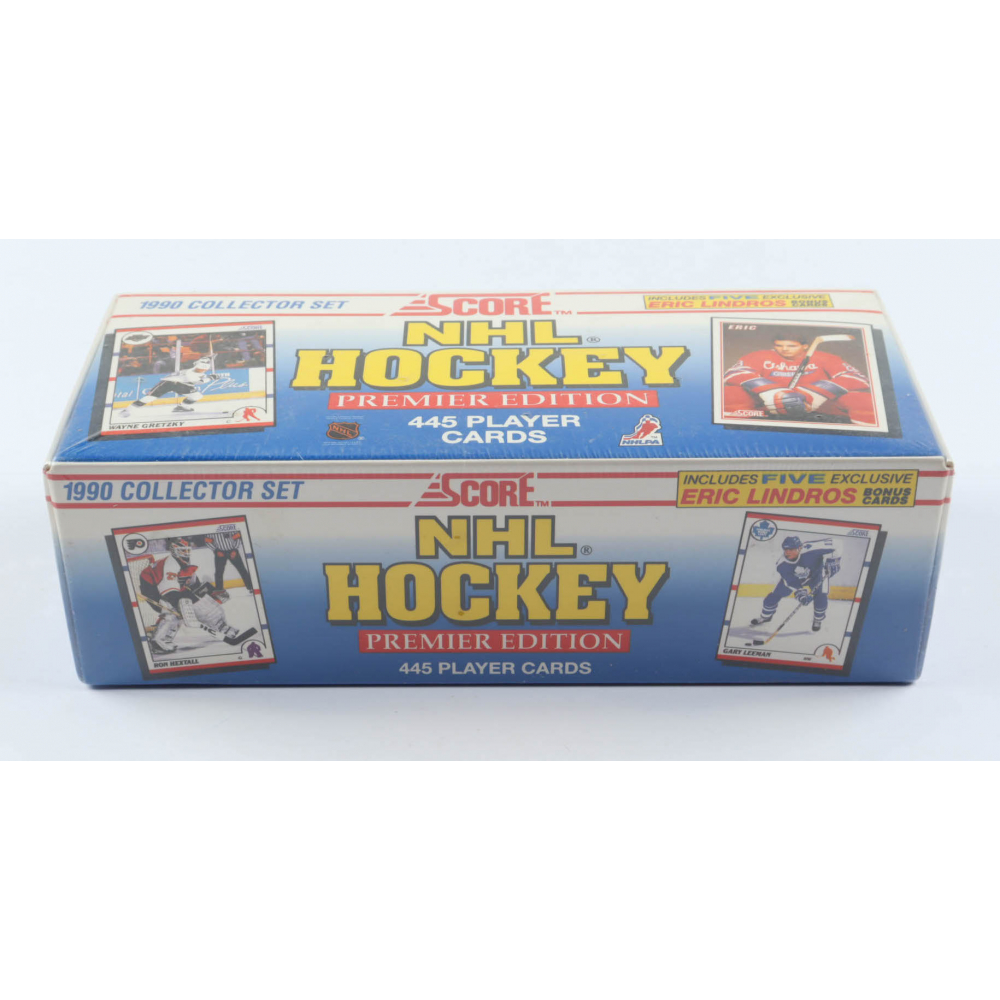 1990 Score Hockey Complete Set Of (445) Cards With Martin Brodeur #439