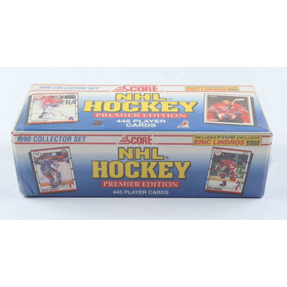 1990 Score Hockey Complete Set Of (445) Cards With Martin Brodeur #439