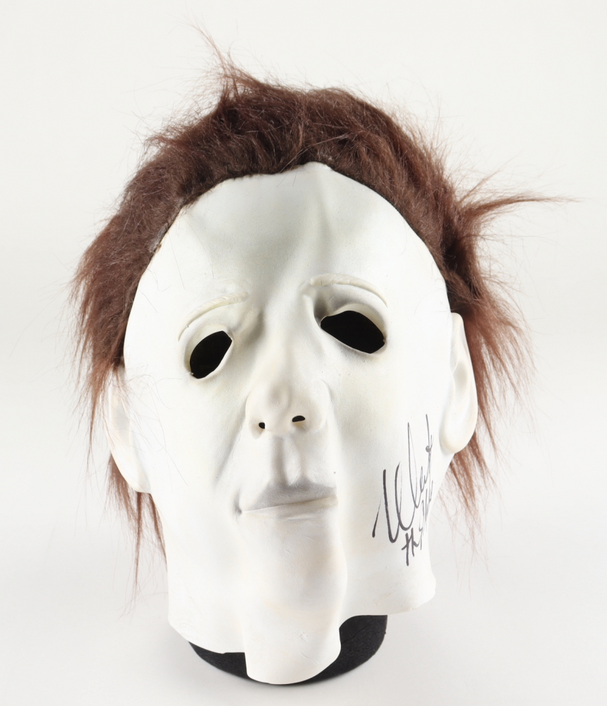 Nick Castle Signed "Halloween" Michael Myers Mask Inscribed "The Shape ...