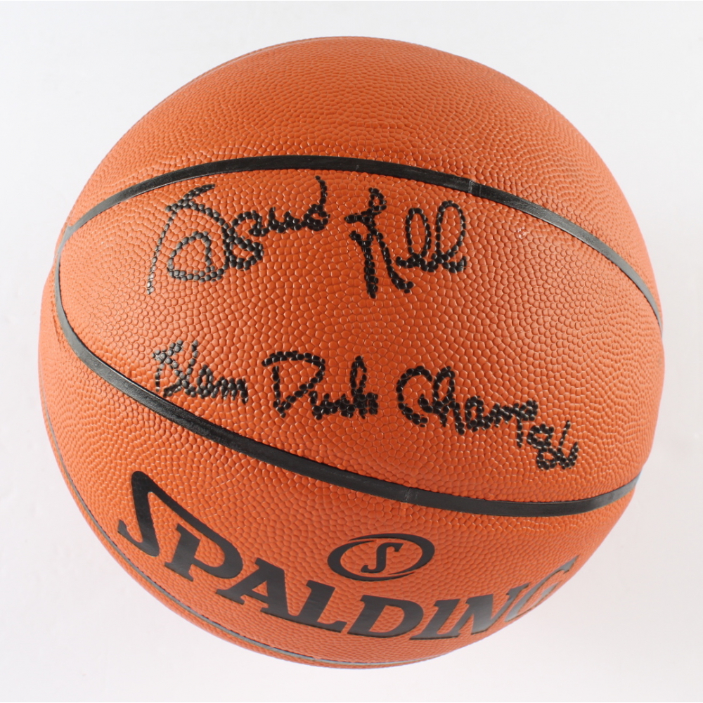 Spud Webb Signed NBA Basketball Inscribed "Slam Dunk Champ 86 ...