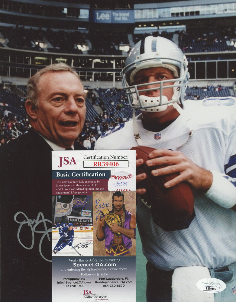 Jerry Jones Signed 8x10 Photo (JSA COA) | Pristine Auction