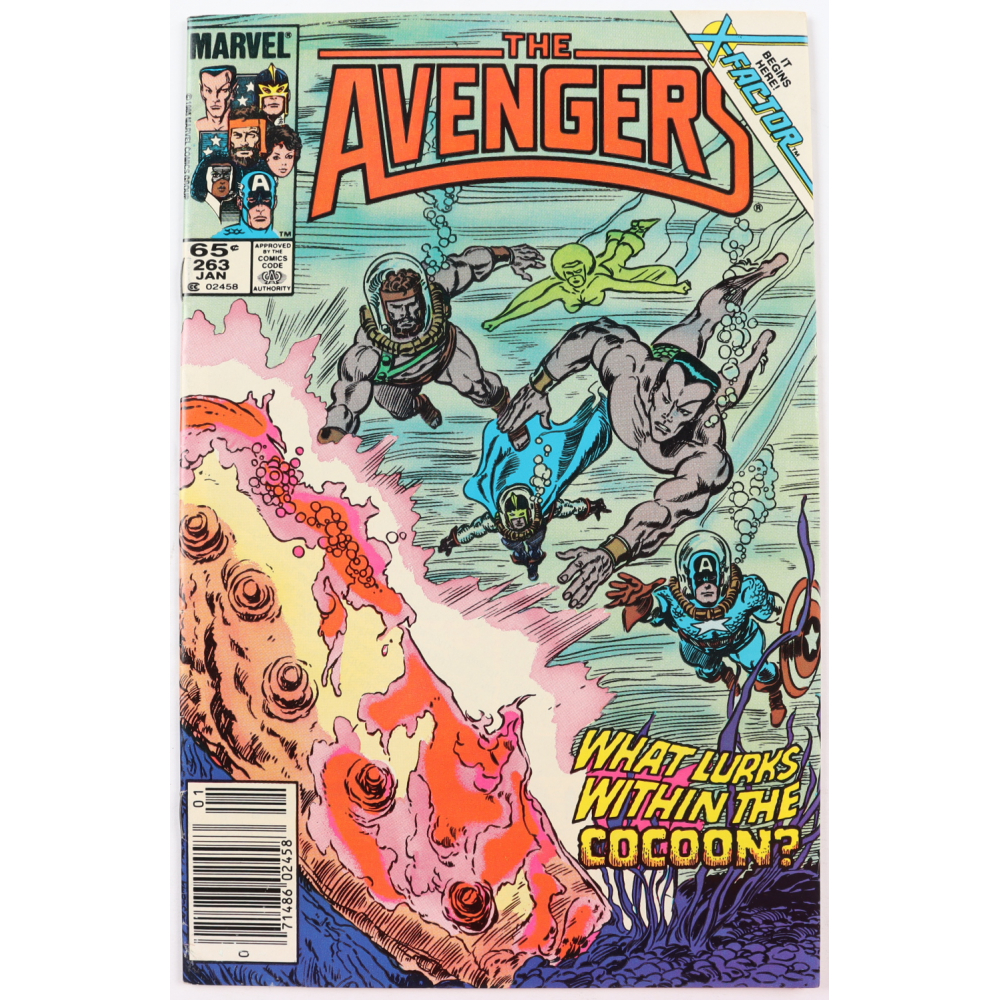 1986 "The Avengers" Issue #263 Marvel Comic Book | Pristine Auction