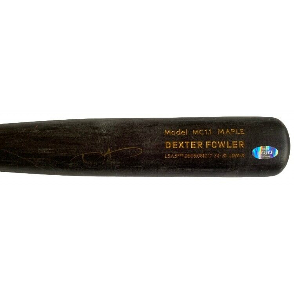 Dexter Fowler Signed Chandler Player Model Game-Used Baseball Bat (LOJO ...
