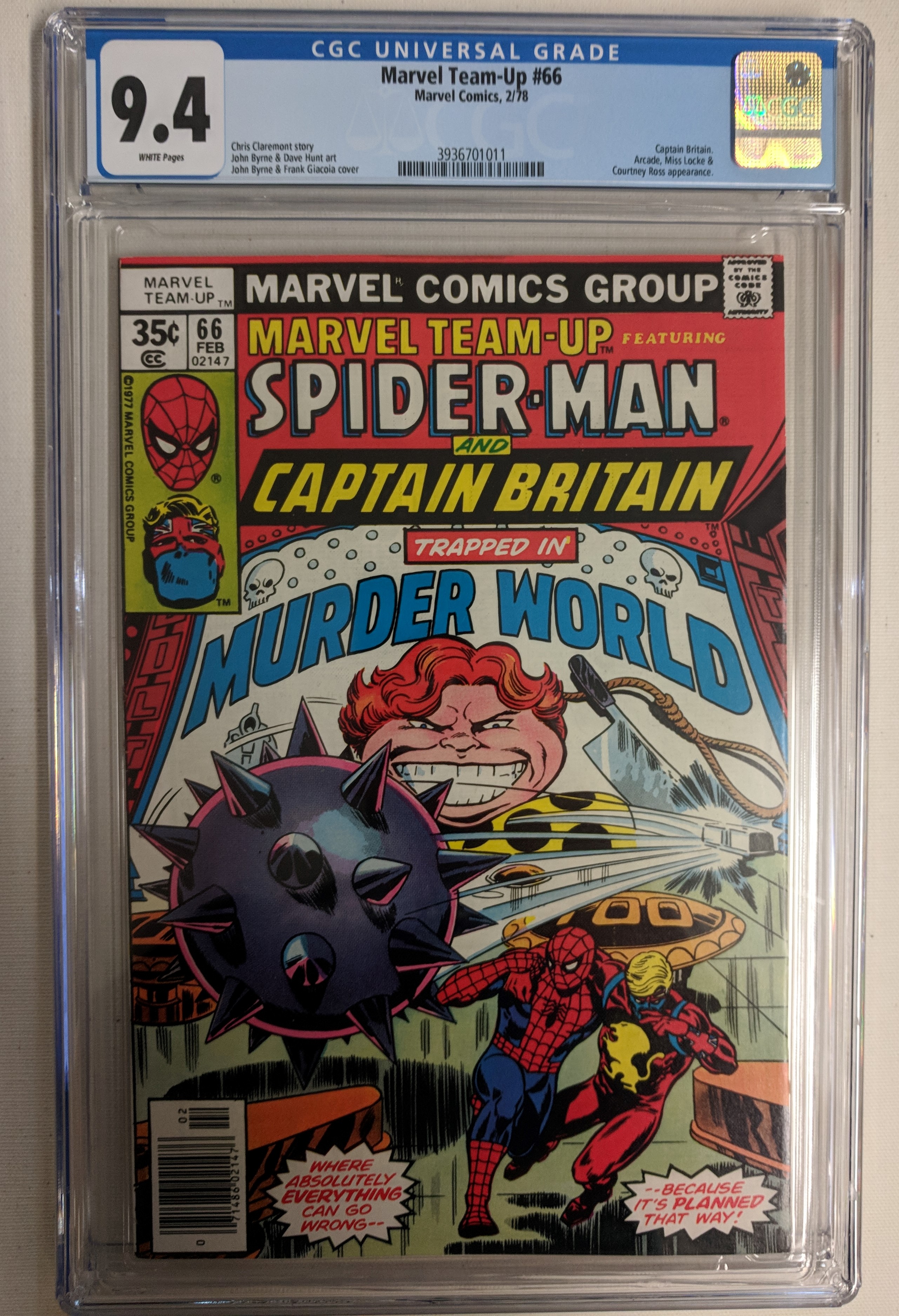 1978 "Marvel Team-Up" Issue #66 Marvel Comic Book (CGC 9.4) | Pristine ...