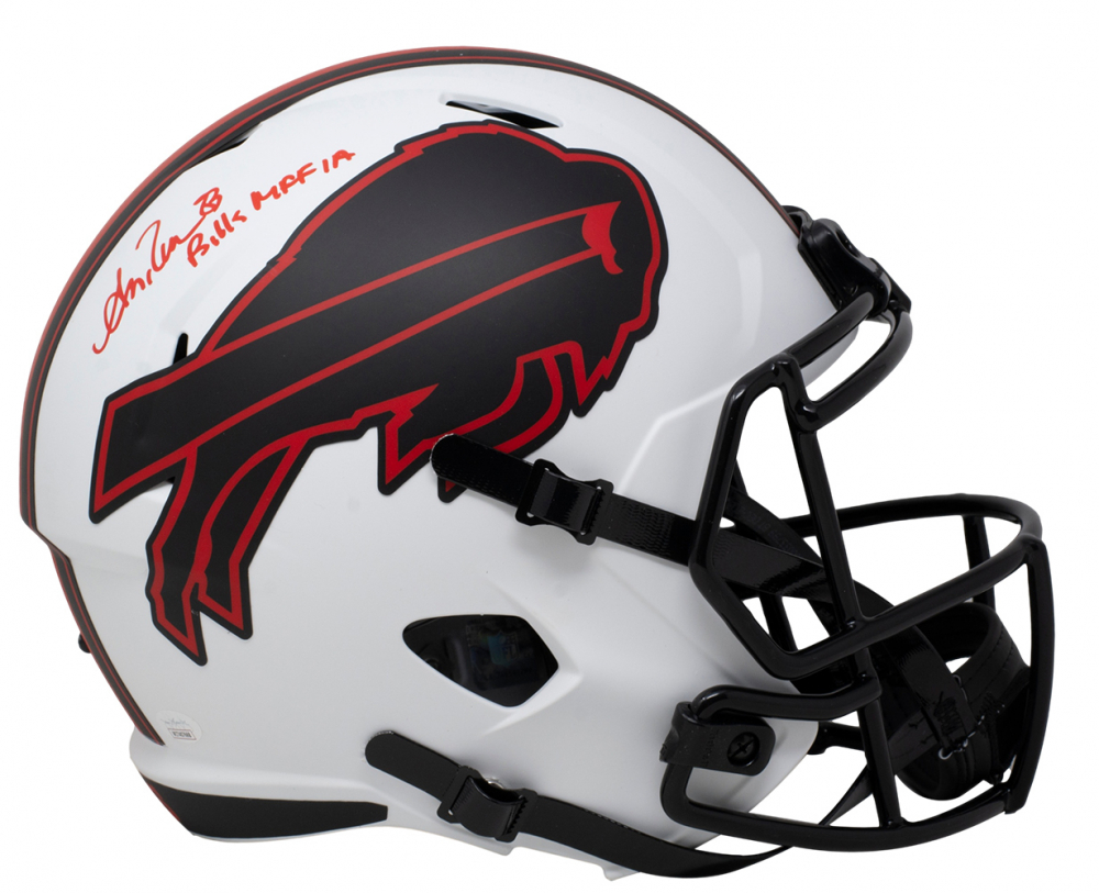 Andre Reed Signed Bills Full-Size Lunar Eclipse Alternate Speed Helmet ...