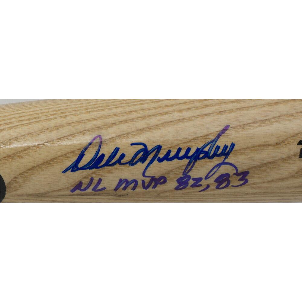 Dale Murphy Signed Rawlings Pro Baseball Bat Inscribed "NL MVP 82, 83 ...