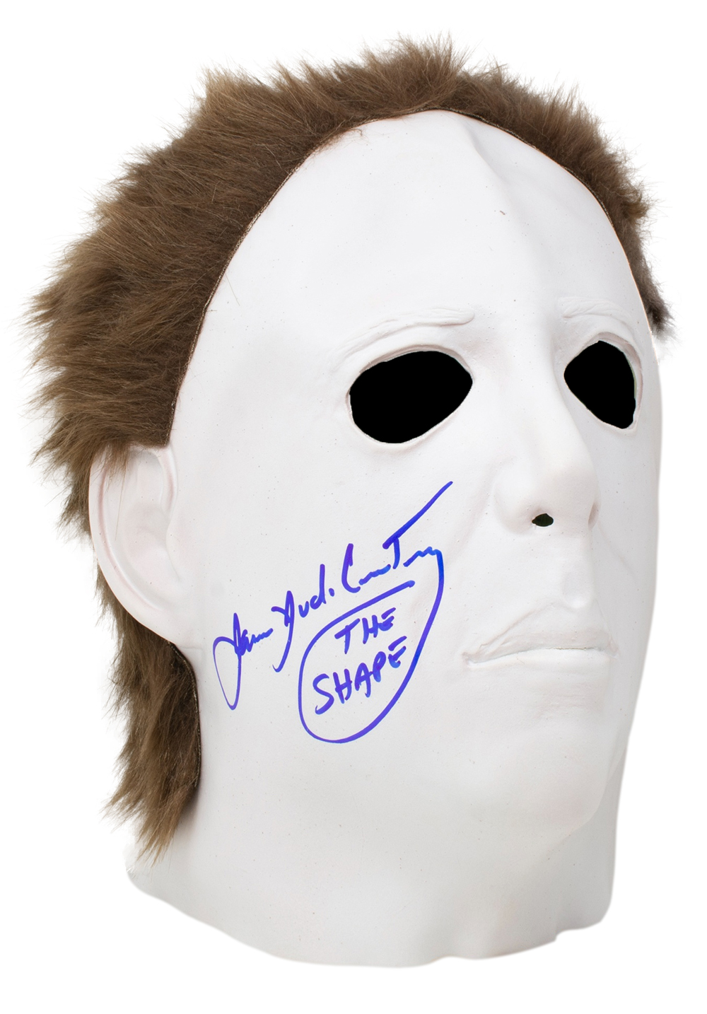 James Jude Courtney Signed "Halloween" Michael Myers Mask Inscribed ...