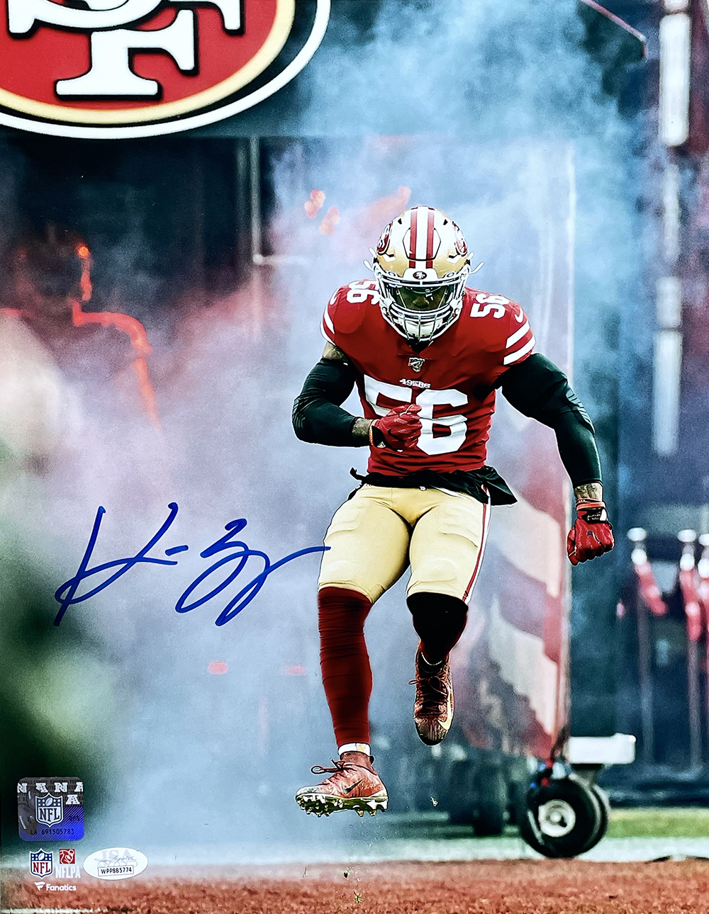 Kwon Alexander Signed 49ers 11x14 Photo (JSA) | Pristine Auction