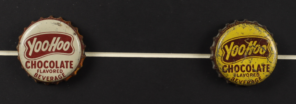 Vintage 15x24 Custom Framed Yoo-Hoo Ad Display with a Set of (2) 1950's ...