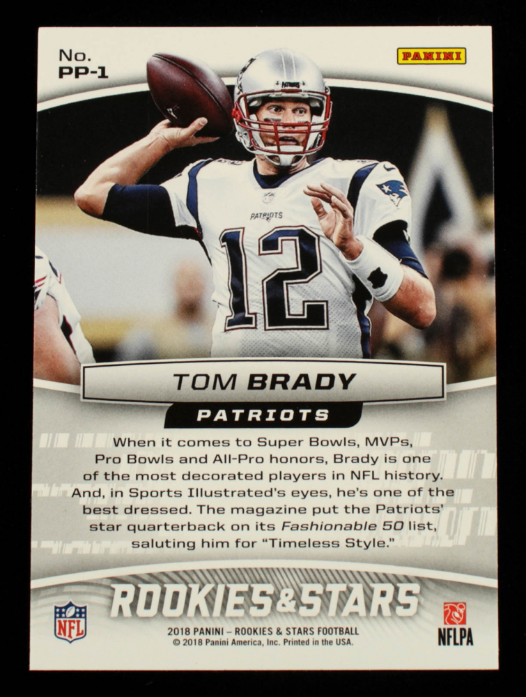 Tom Brady 2018 Rookies and Stars Precision Passers #1 | Pristine Auction