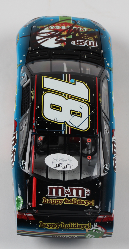 Kyle Busch Signed NASCAR #18 Sam Bass Holiday 2011 Camry - 1:24 Lionel ...