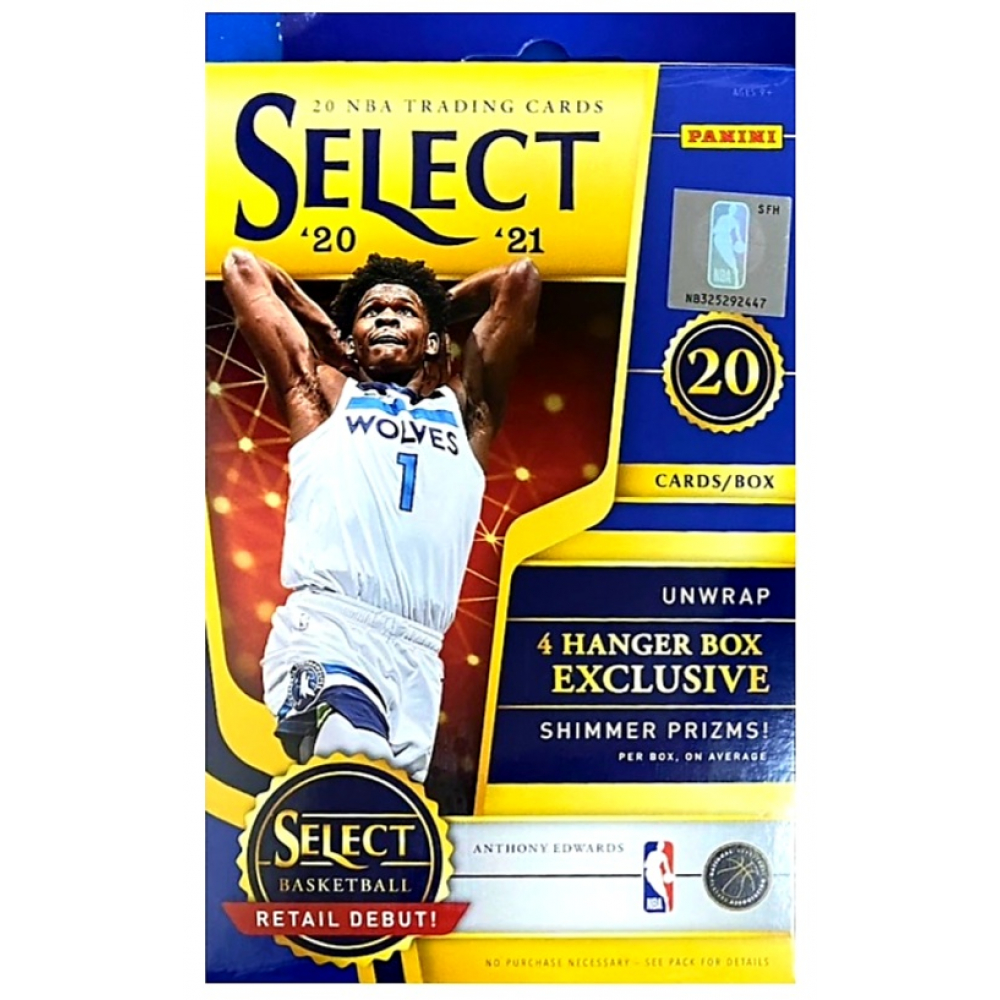2020-21 Panini Select Basketball Hanger Box with (4) Packs | Pristine ...