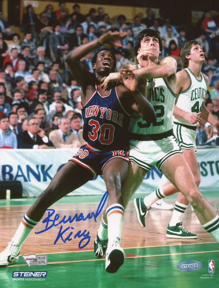 Bernard King Signed Knicks 8x10 Photo (Fanatics & Steiner) | Pristine Auction