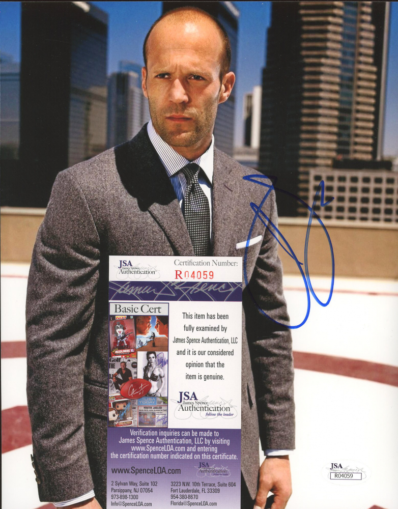 Jason Statham Signed "The Transporter" 8x10 Photo (JSA) | Pristine Auction