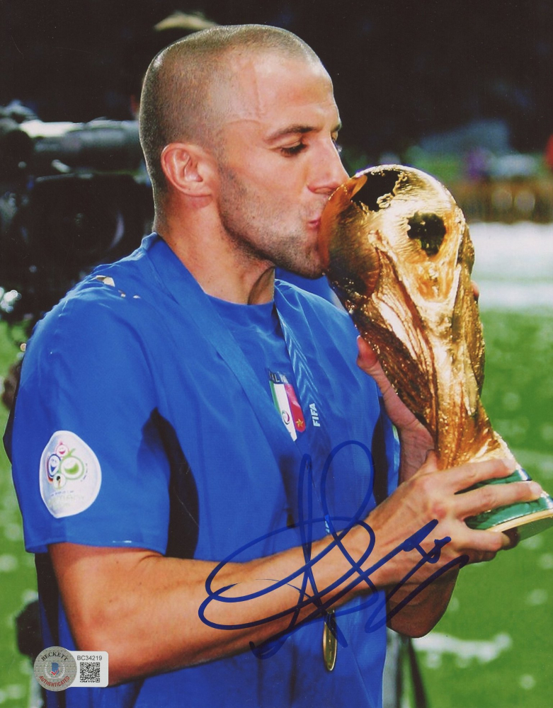 Alessandro Del Piero Signed 8x10 Photo (Beckett Hologram) | Pristine ...
