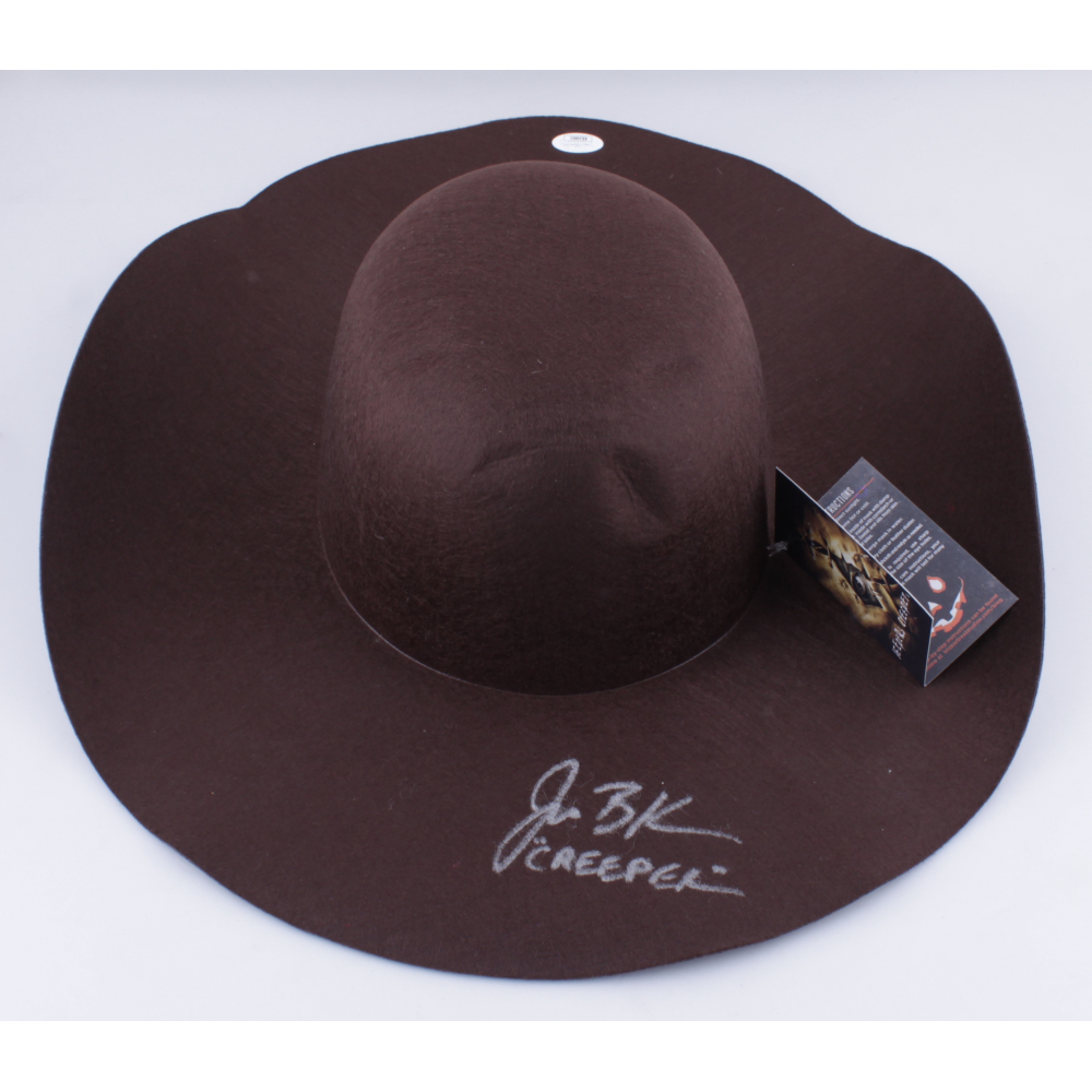 Jonathan Breck Signed "Jeepers Creepers" Costume Hat Inscribed "Creeper ...