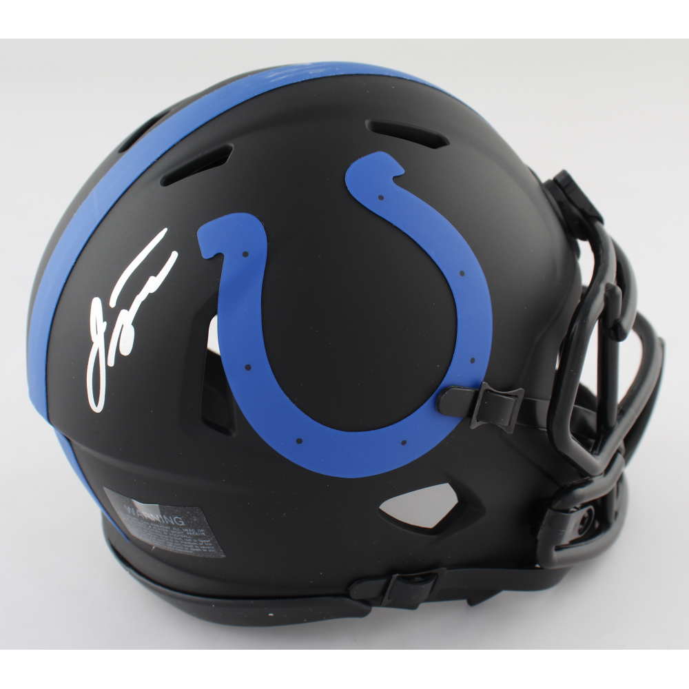 Jonathan Taylor Signed Colts Eclipse Alternate Speed Mini Helmet ...
