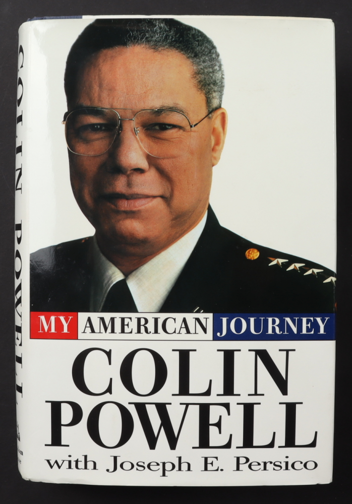 Colin Powell Signed "My American Journey" Hardcover Book (JSA COA ...