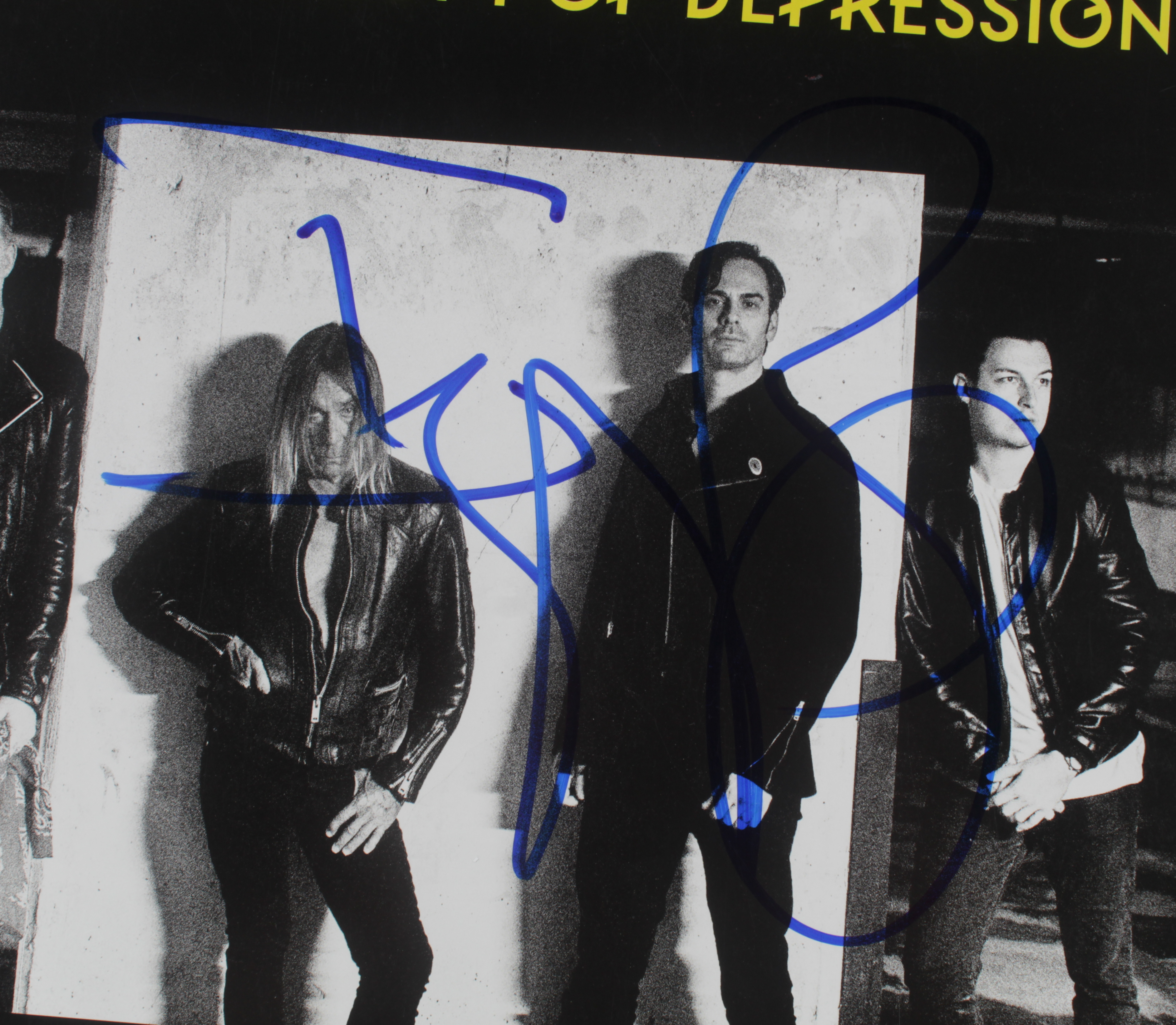 Iggy Pop Signed "Post Pop Depression" Vinyl Record Album (JSA) (See ...