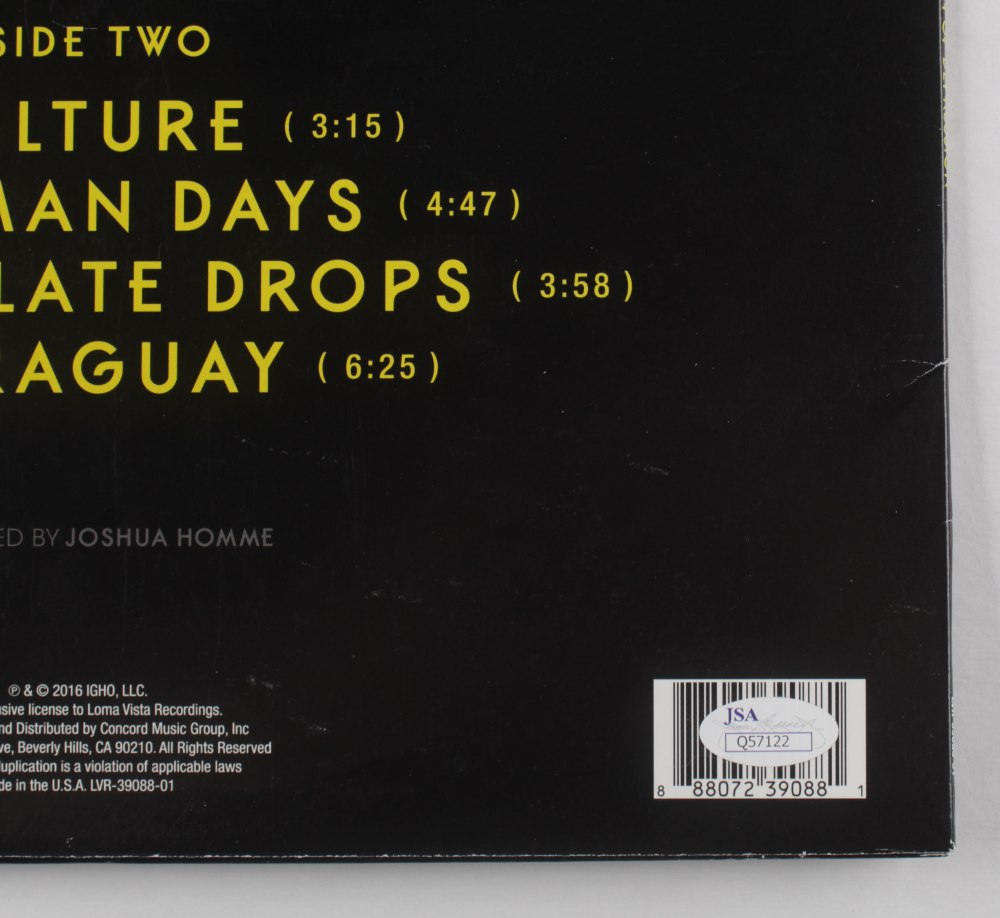 Iggy Pop Signed "Post Pop Depression" Vinyl Record Album (JSA) (See ...