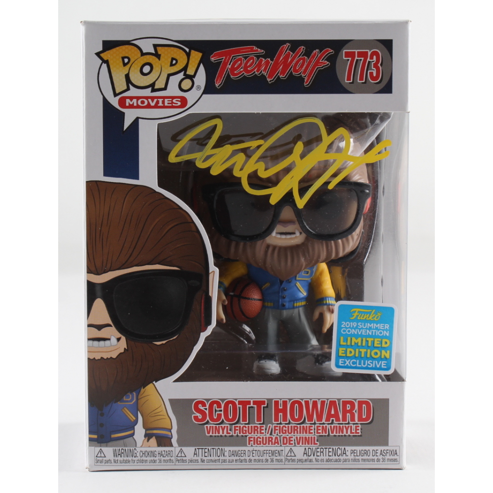 Michael J. Fox Signed "Teen Wolf" #773 Scott Howard Funko Pop! Vinyl ...