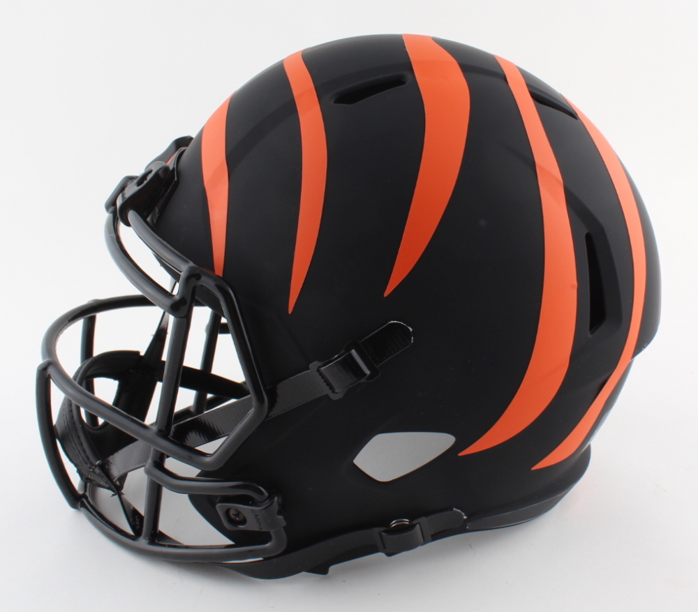 Chad Johnson Signed Bengals Full-Size Eclipse Alternate Speed Helmet ...