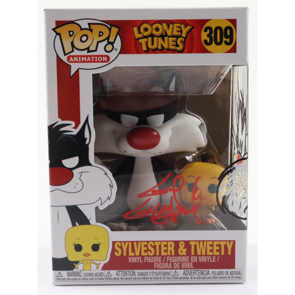 Guy Gilchrist Signed "Looney Tunes" #309 Sylvester & Tweety Funko Pop ...
